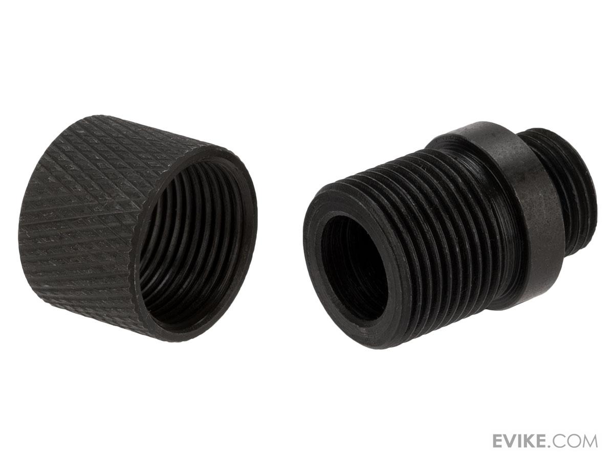 Hero Arms Threaded Silencer Adapter (11mm+ to 14mm-), Accessories ...