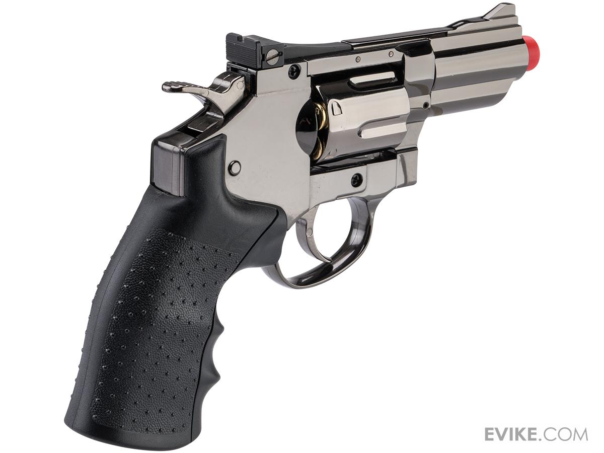 Hwasan CO2 Powered High Power Airsoft 6mm Magnum Revolver (Length: 2.5 ...