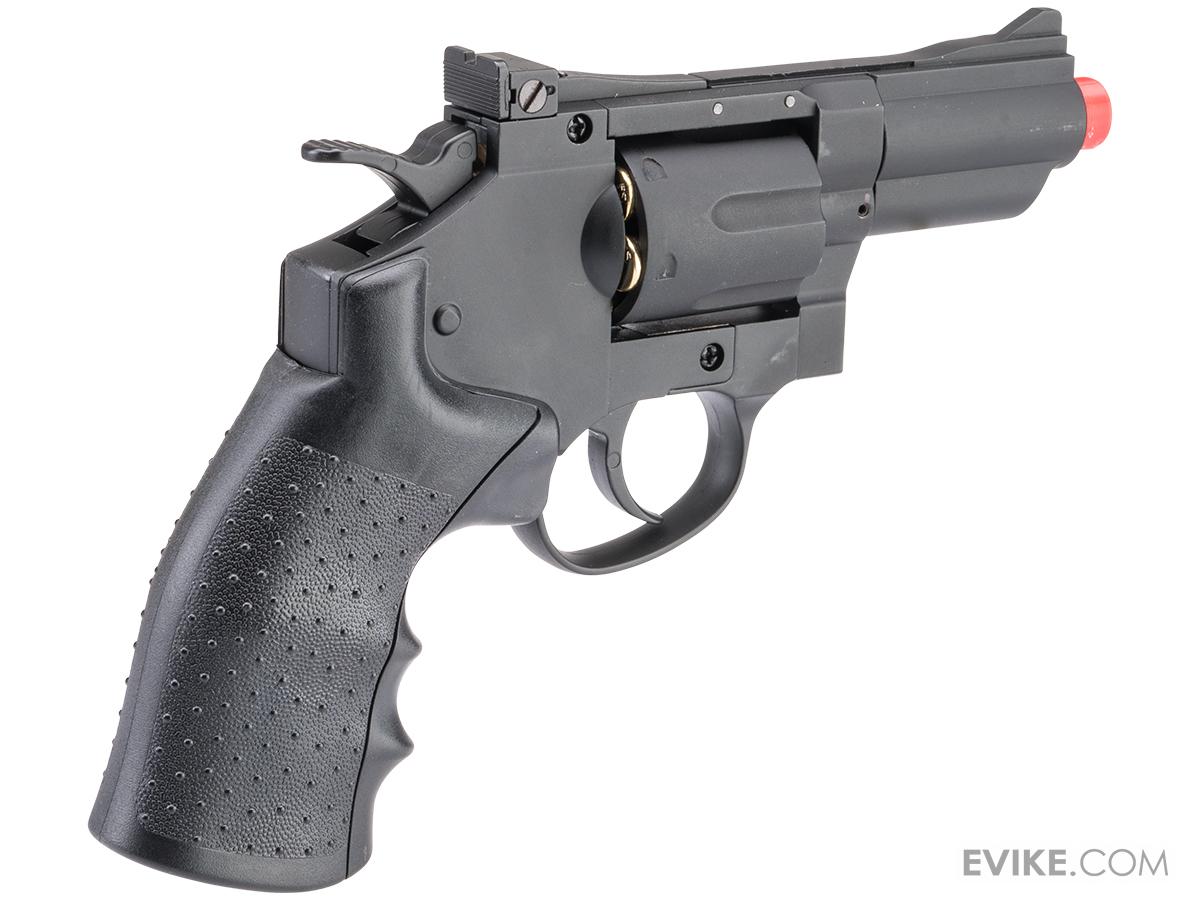 Hwasan CO2 Powered High Power Airsoft 6mm Magnum Revolver (Length: 2.5 ...