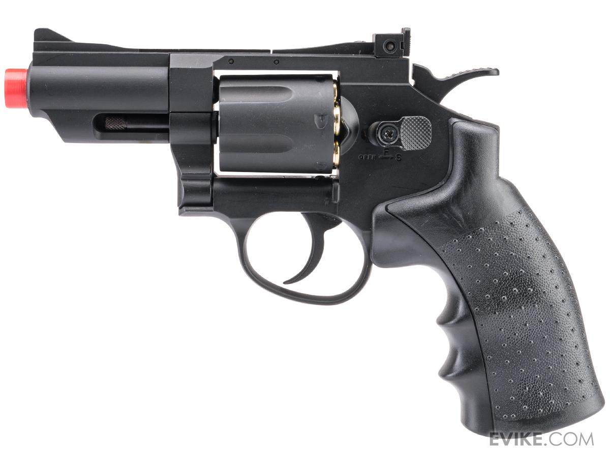 Hwasan CO2 Powered High Power Airsoft 6mm Magnum Revolver (Length: 2.5 ...