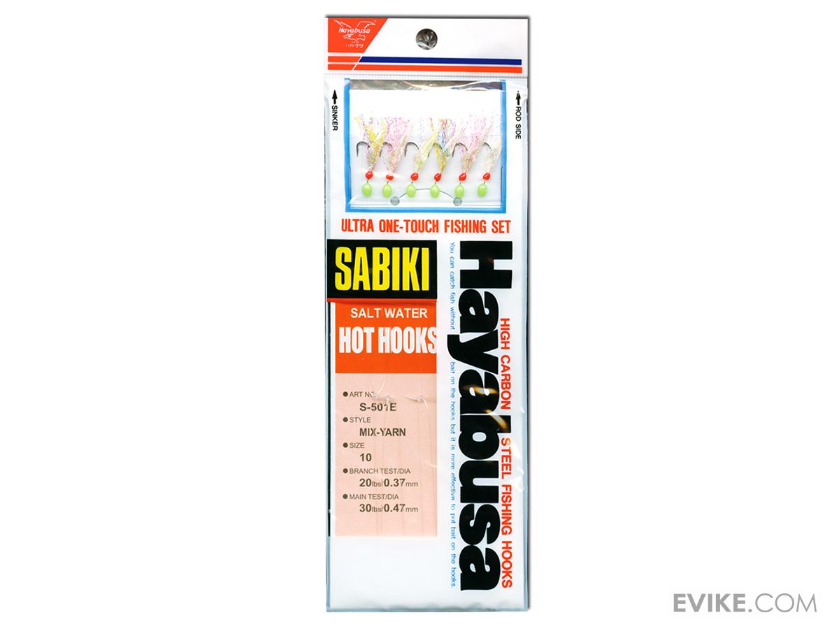 Hayabusa Fishing Mix-Yarn & Mackerel Fish Skin Aurora Finish Hook ...