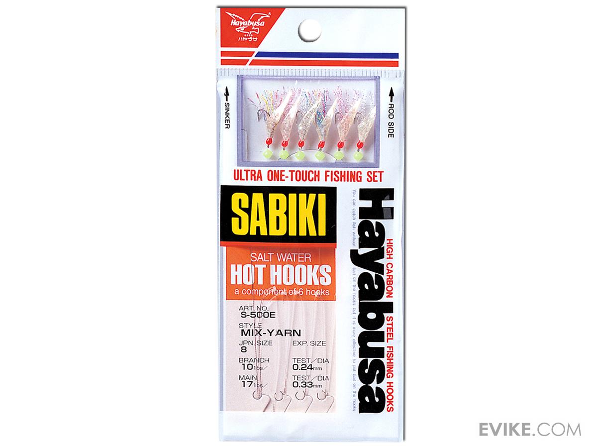 Hayabusa Fishing Mix-Yarn & Mackerel Fish Skin Aurora Finish Hook ...