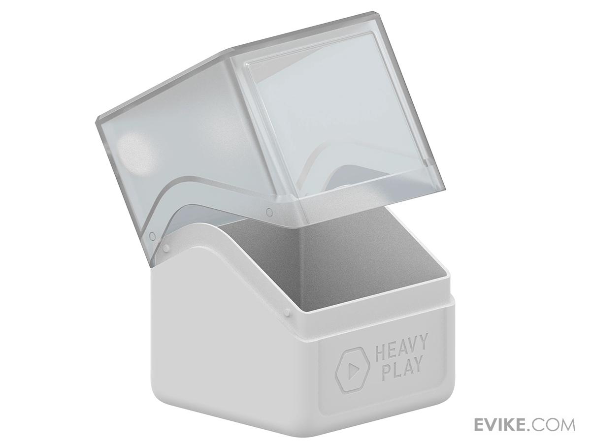 Heavy Play RFG Dechbox Playing Card Deck Box (Color: Cleric White / 100 ...