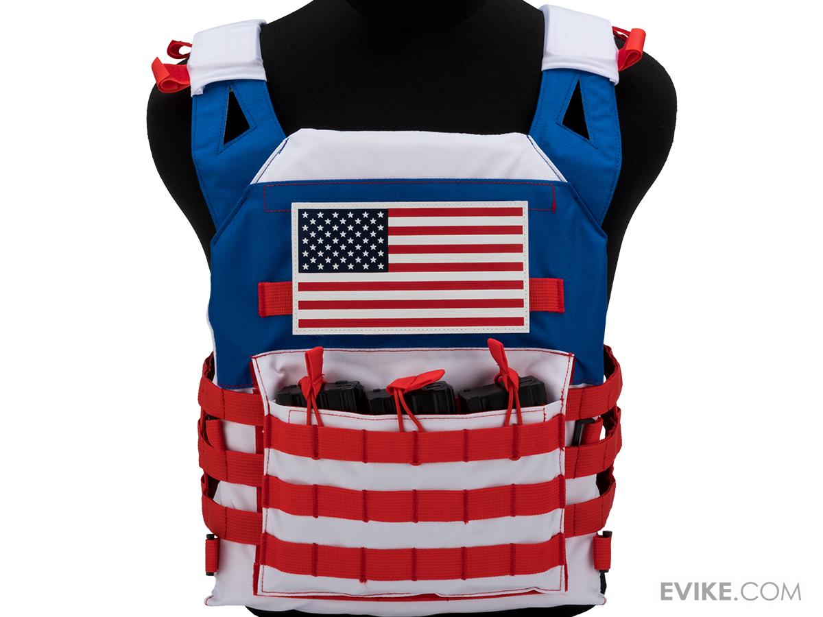 Helix Airsoft "The Patriot" Jumpable Plate Carrier Vest, Tactical Gear ...