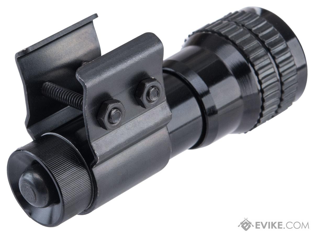 HFC Accurate Lamp Compact Flashlight w/ Multipurpose Barrel & Rail ...