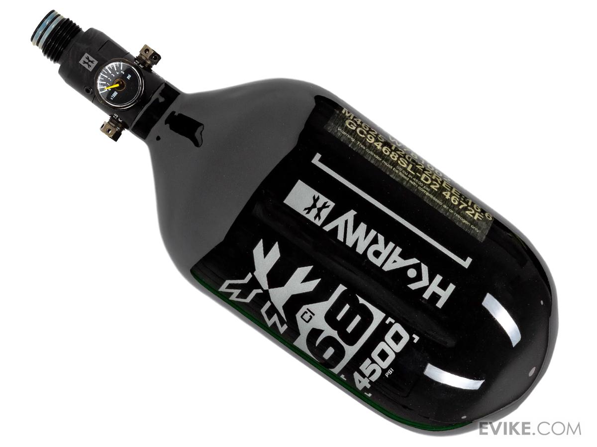 HK Army AeroLite "Rush" HPA Tank (Color: Black-Grey / 68ci / 4500 PSI ...