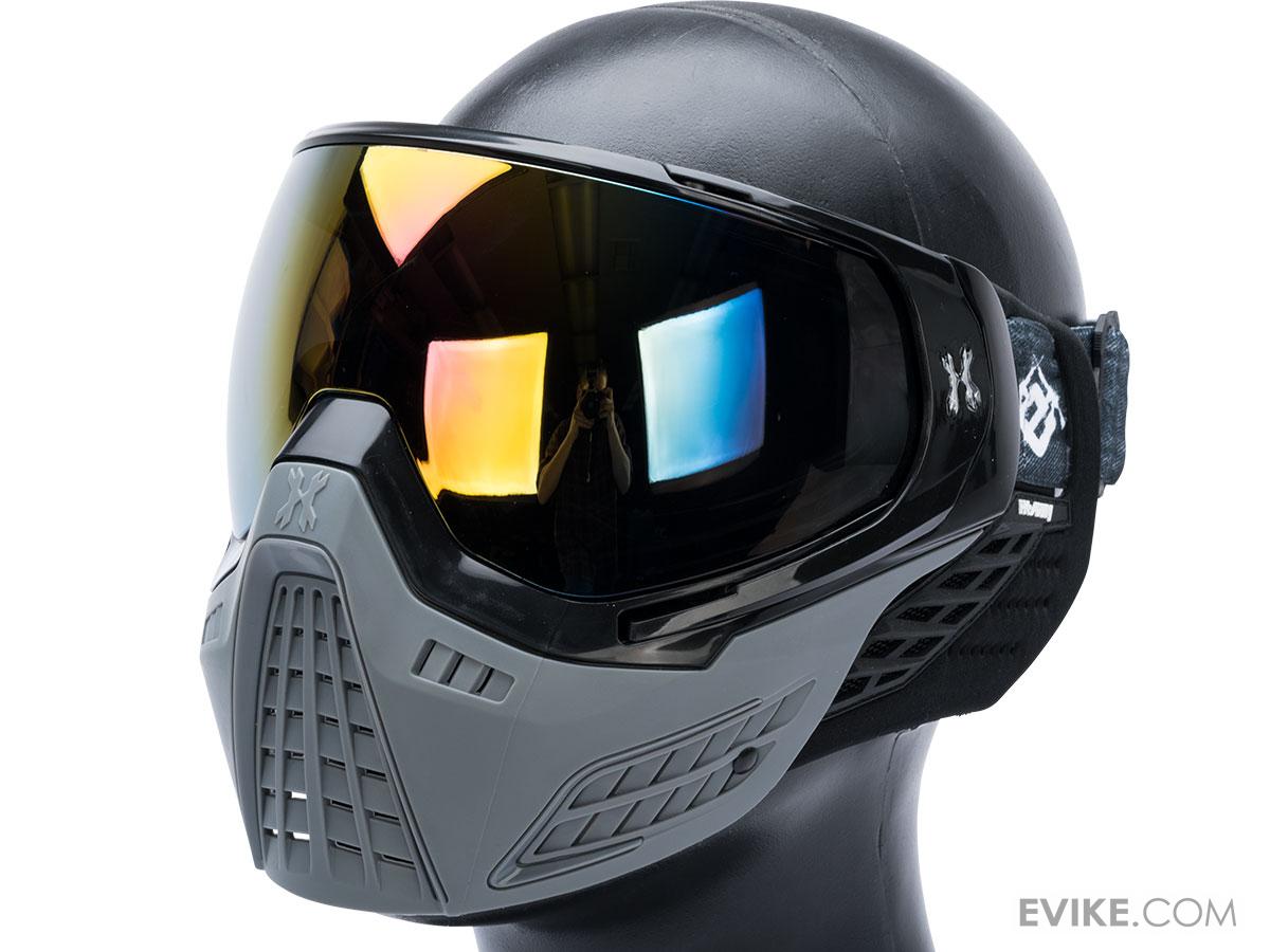 HK Army KLR Full Face Mask w/ Evike.com Headband (Color: Slate / Scorch ...