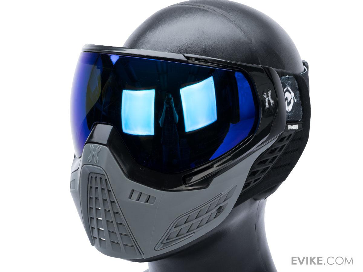 HK Army KLR Full Face Mask w/ Evike.com Headband (Color: Slate / Arctic ...