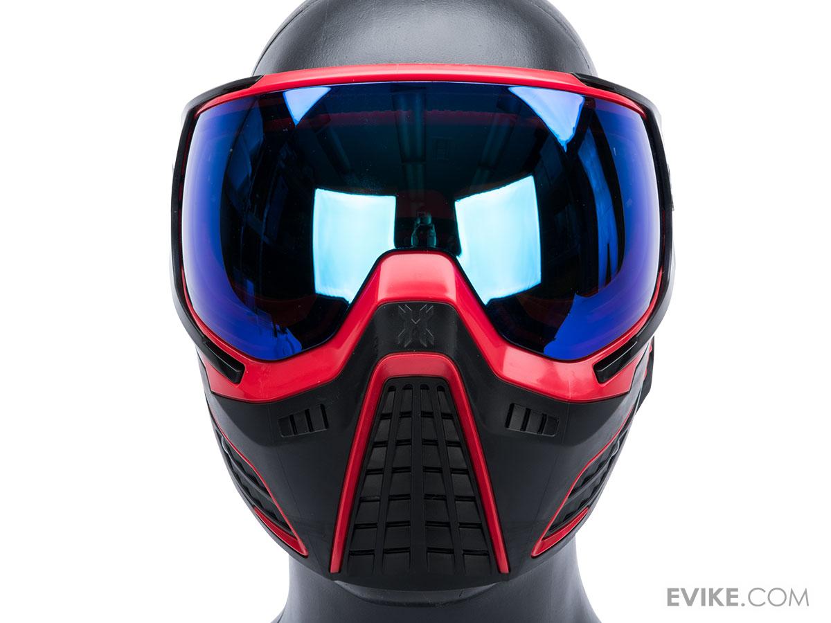 HK Army KLR Full Face Mask w/ Evike.com Headband (Color: Fire / Arctic ...