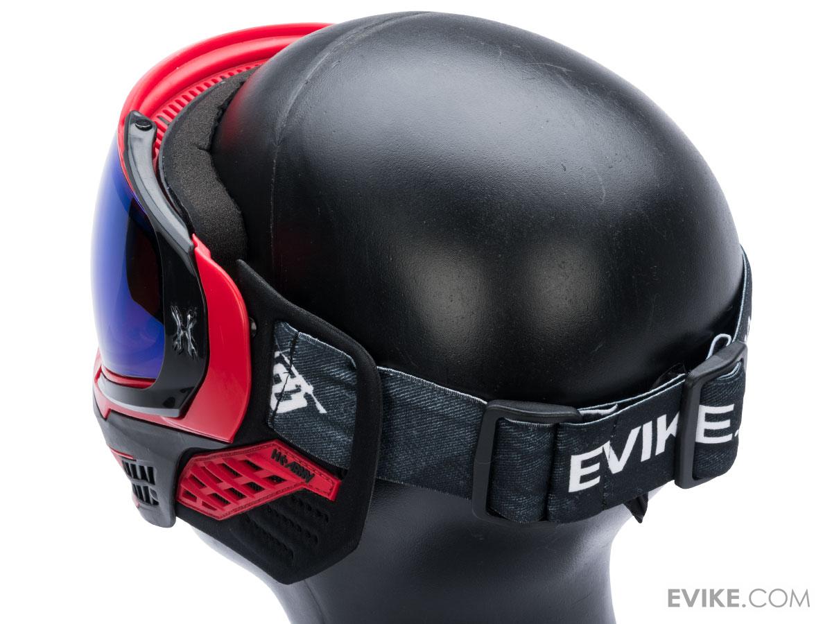 HK Army KLR Full Face Mask w/ Evike.com Headband (Color: Fire / Arctic ...