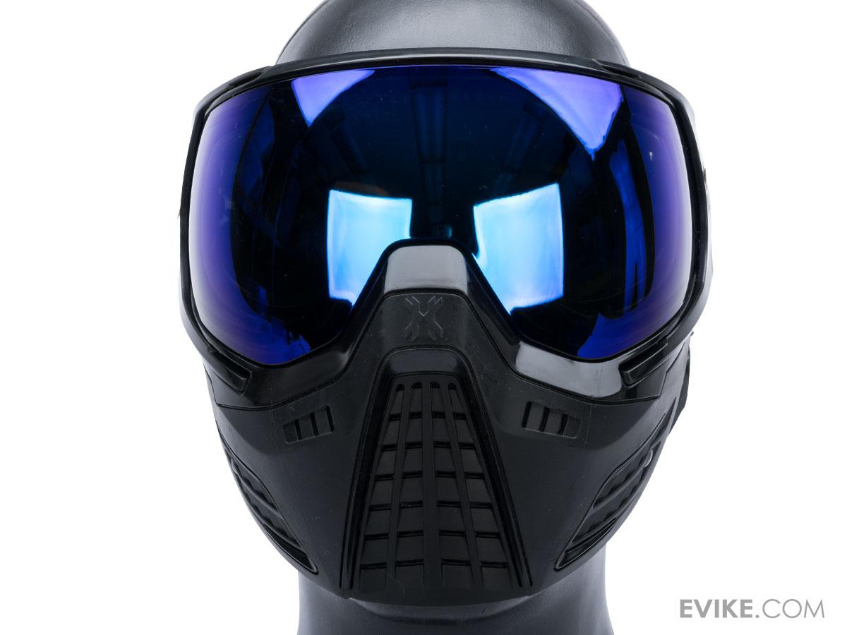 HK Army KLR Full Face Mask w/ Evike.com Headband (Color: Onyx / Arctic ...