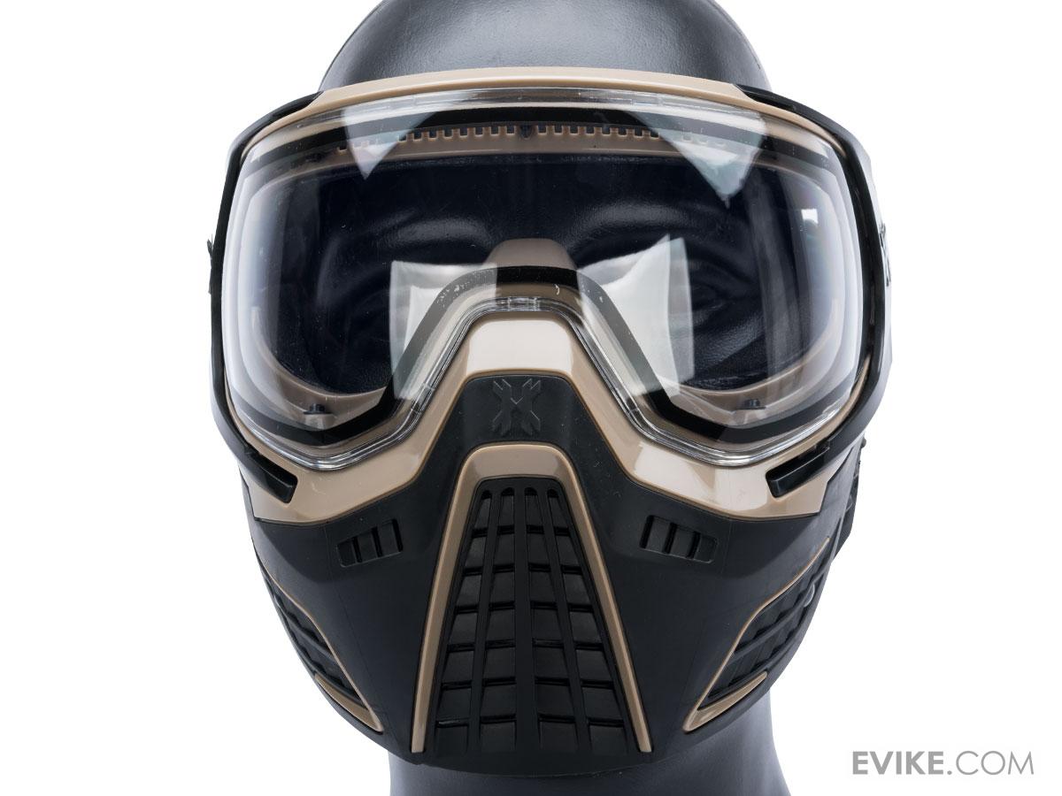HK Army KLR Full Face Mask w/ Evike.com Headband (Color: Sandstorm ...