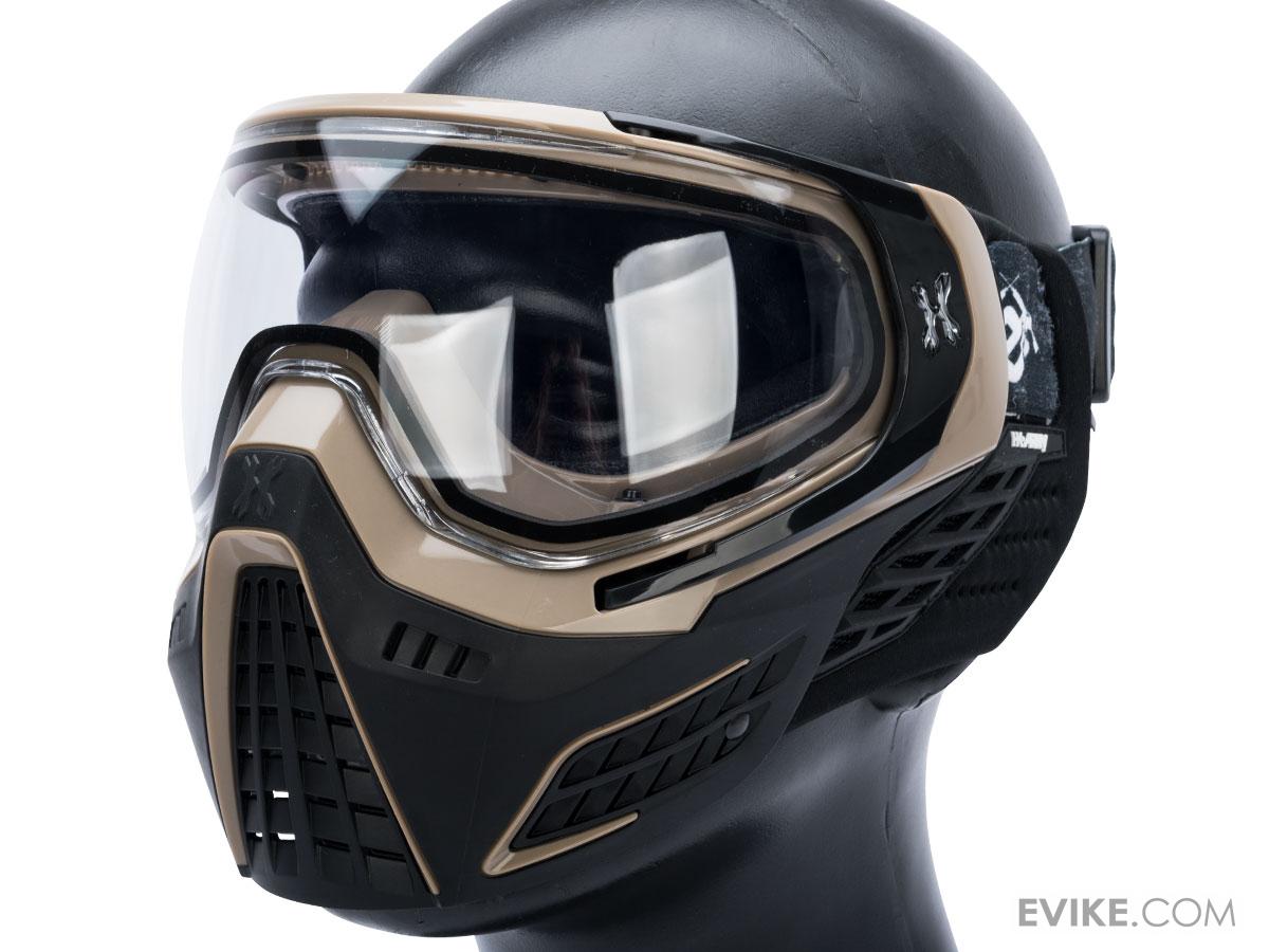 HK Army KLR Full Face Mask w/ Evike.com Headband (Color: Sandstorm ...