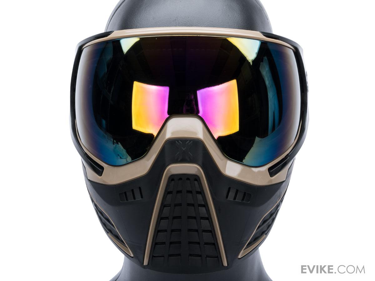 HK Army KLR Full Face Mask w/ Evike.com Headband (Color: Sandstorm ...
