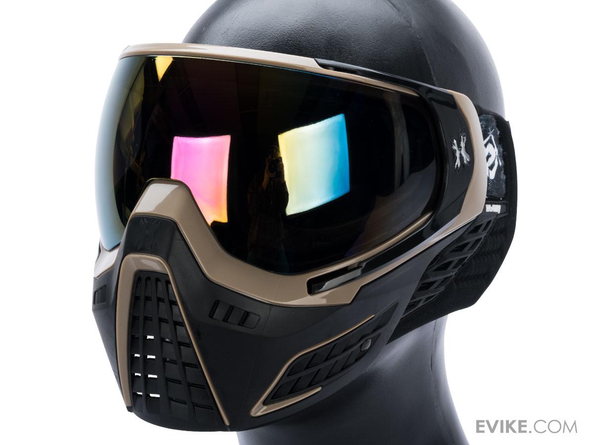 HK Army KLR Full Face Mask w/ Evike.com Headband (Color: Sandstorm ...