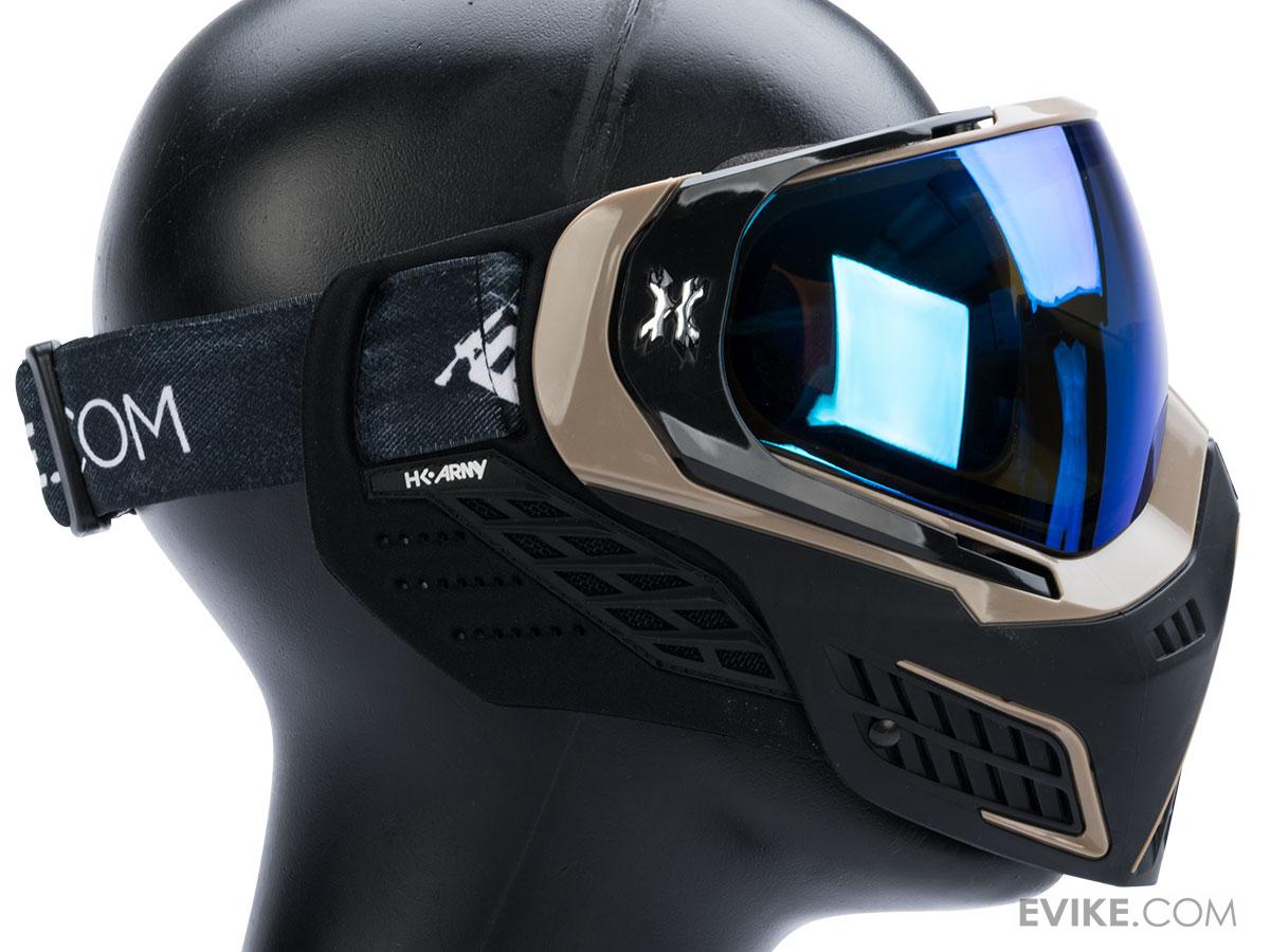 HK Army KLR Full Face Mask w/ Evike.com Headband (Color: Sandstorm ...