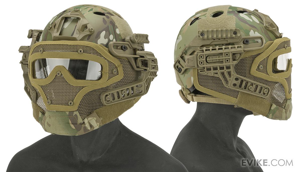 Matrix Legionnaire Full Head Coverage Helmet / Mask / Goggle Protective ...