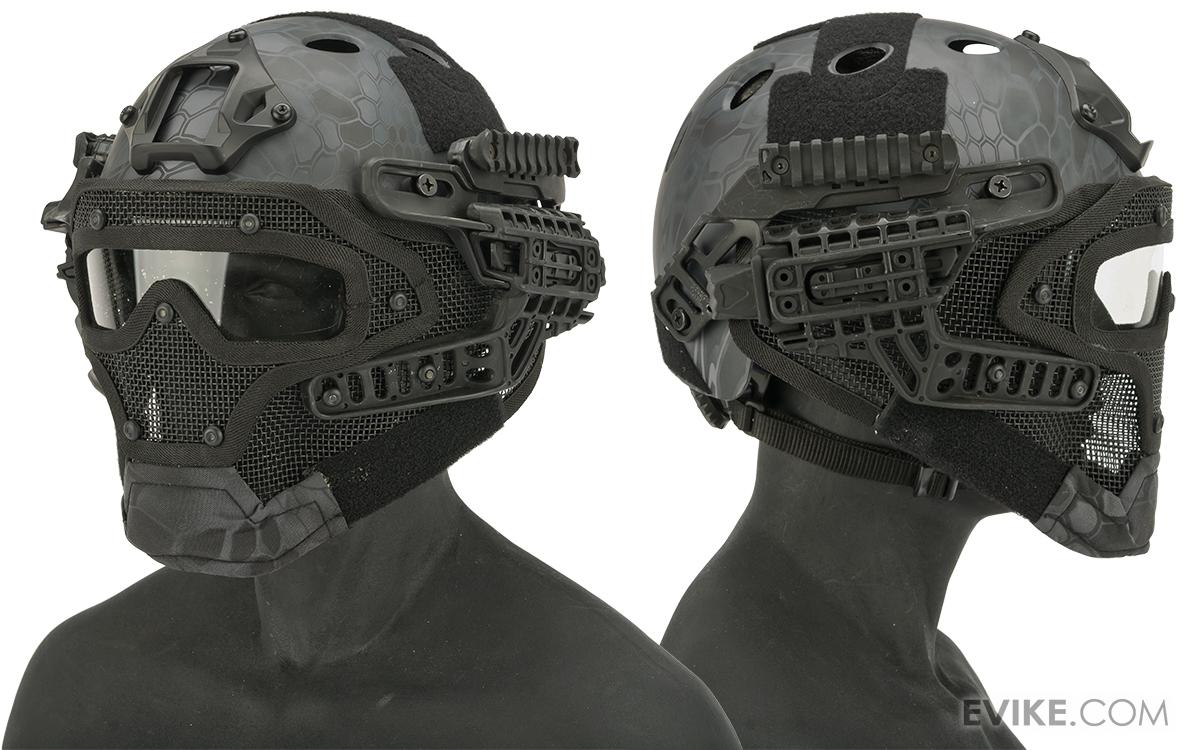 Matrix Legionnaire Full Head Coverage Helmet / Mask / Goggle Protective ...