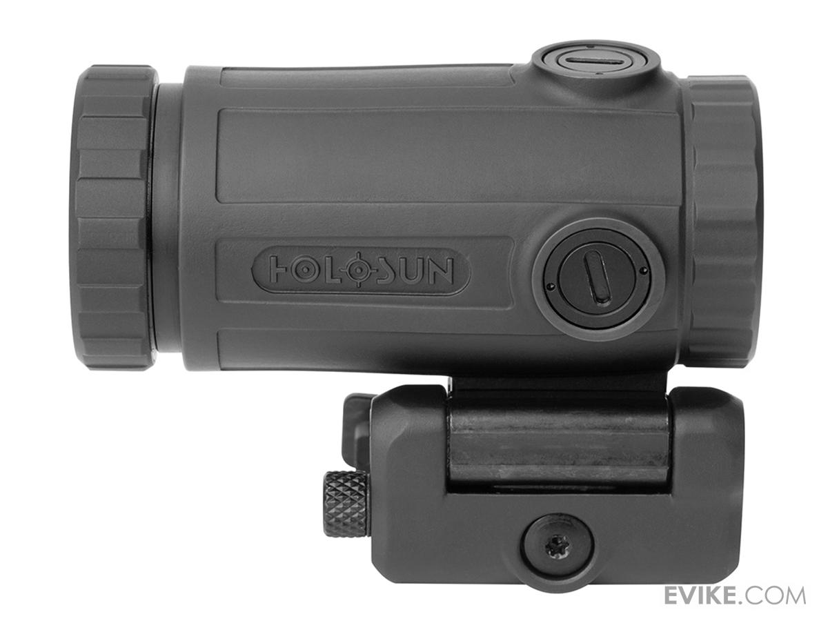 HOLOSUN HM3X 3x Magnifier for Red Dot Optics w/ Flip to Side QD Mount ...