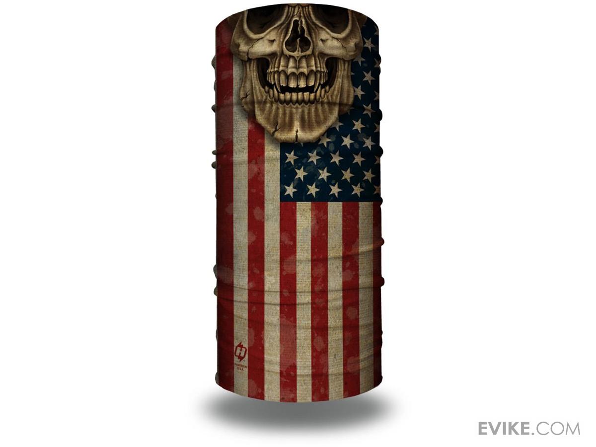 Hoo-rag Full-Hoo Multiuse Face Protection American Flag Series (Color ...
