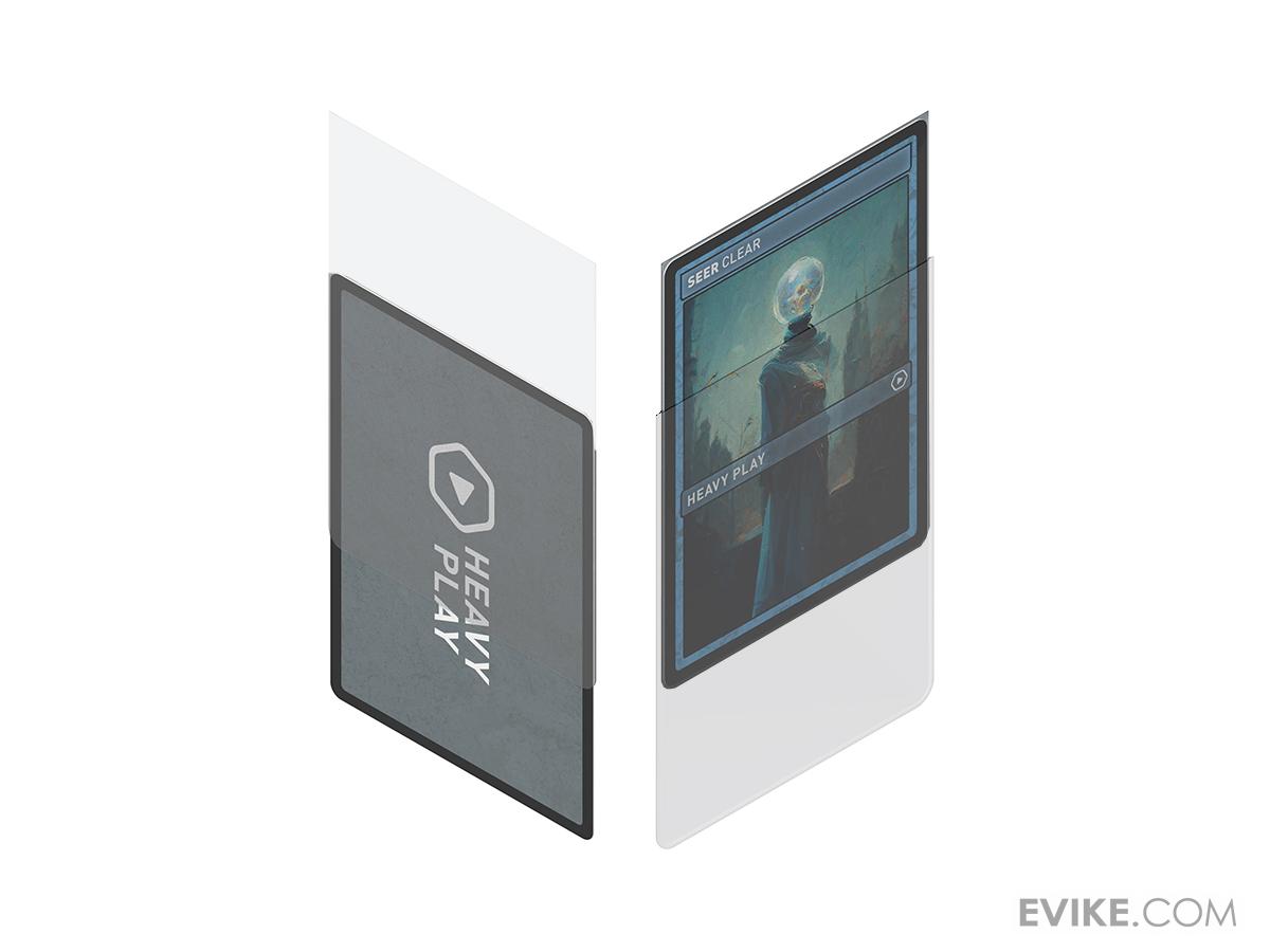 Heavy Play CURV Hard Inners Standard Card Sleeves (Color: Seer Clear ...