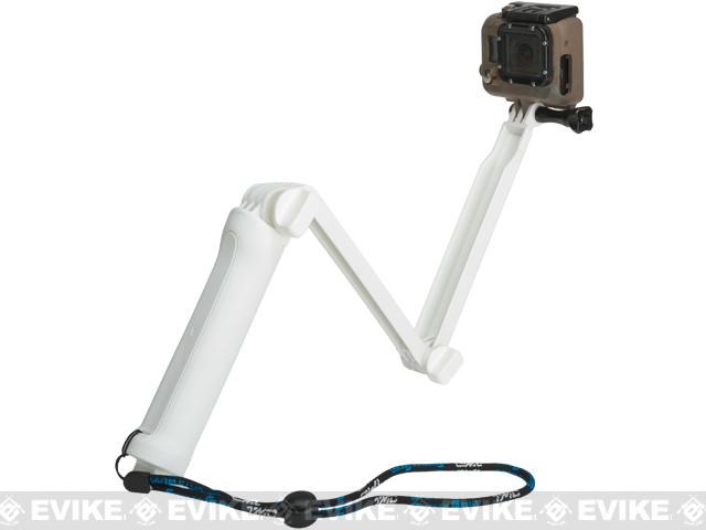 TMC Adjustable Extension Arm for GoPro Action Cameras - White | Evike.com