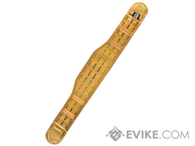 HSGI Laser Slim-Grip Slotted Padded Belt (Color: Coyote Brown / Large ...