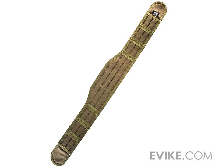 HSGI Laser Slim-Grip Slotted Padded Belt (Color: Olive Drab / Small ...