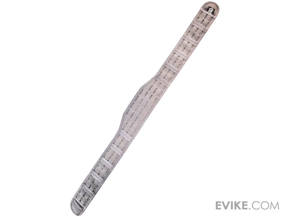 HSGI Laser Slim-Grip Slotted Padded Belt (Color: Wolf Grey / X-Large ...