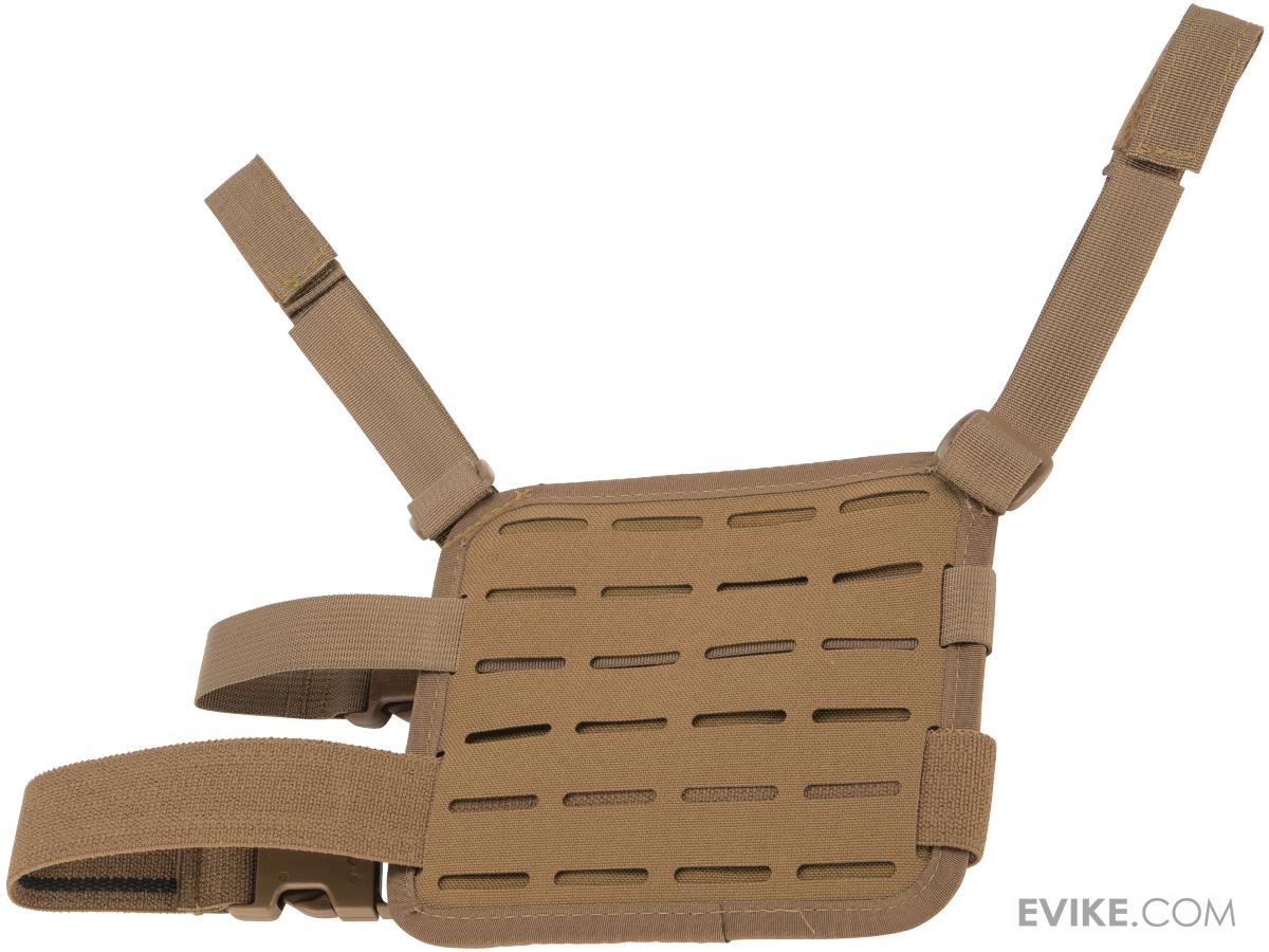 HSGI High Speed Gear Laser Cut Drop Leg Platform (Color: Coyote Brown ...