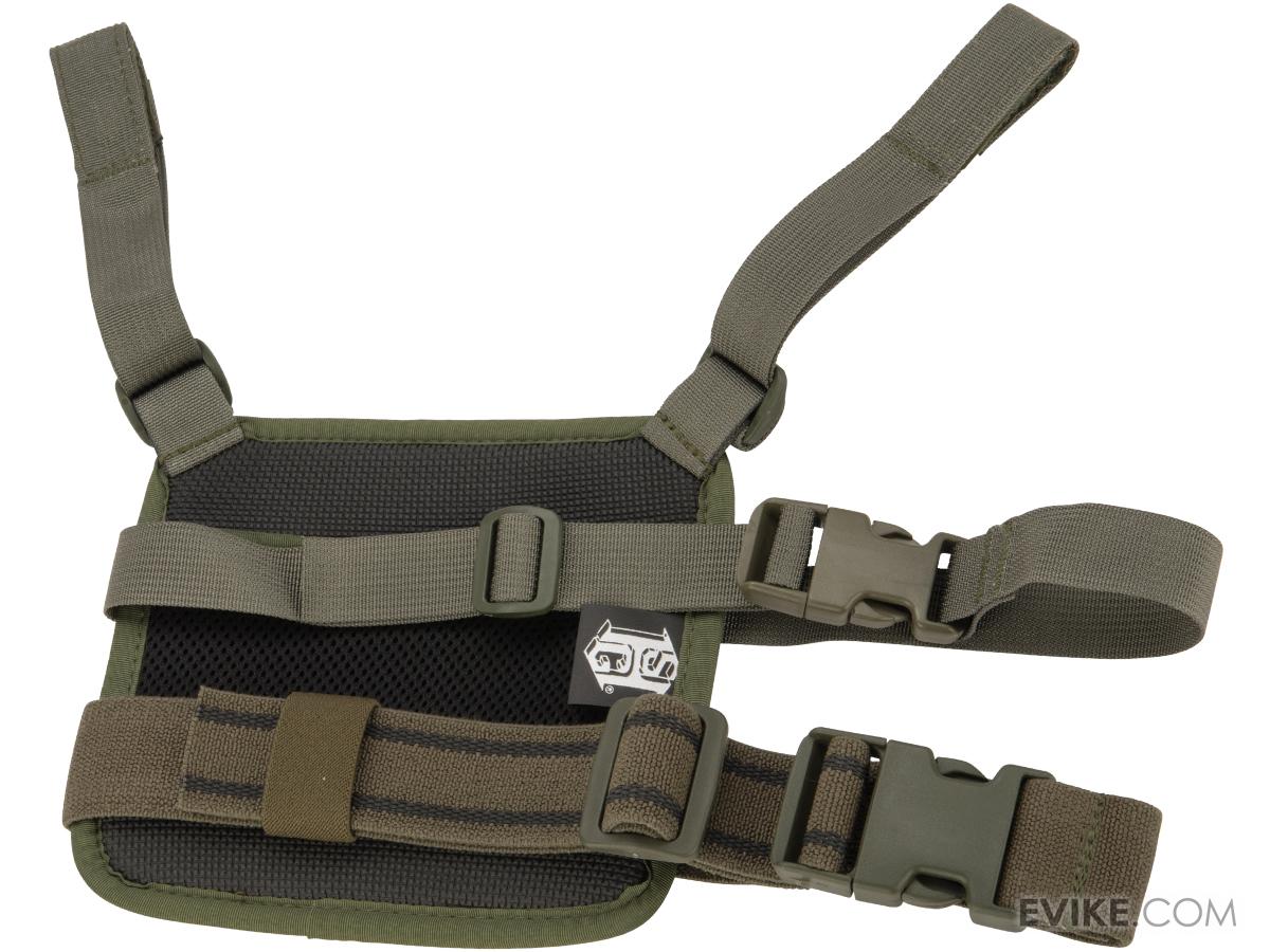 HSGI High Speed Gear Laser Cut Drop Leg Platform (Color: Olive Drab ...