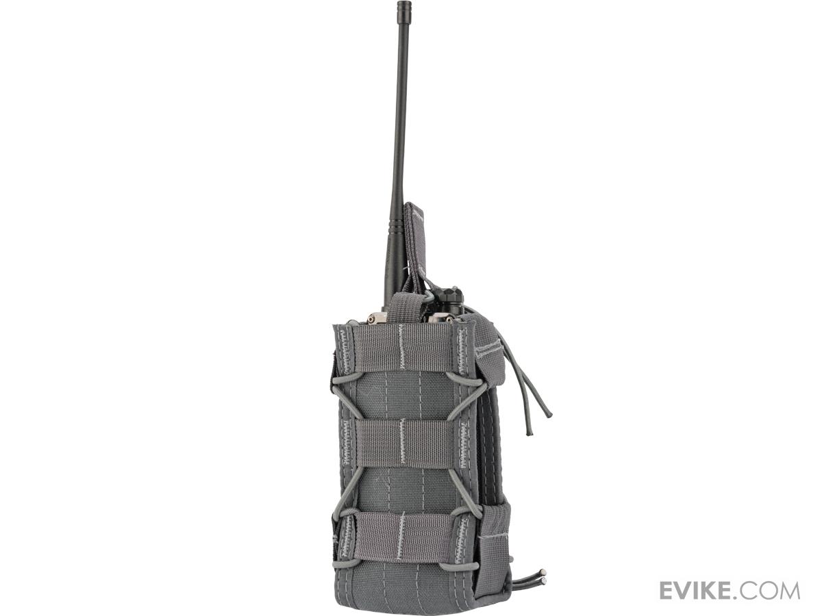 HSGI Multi-Access Comm Taco (Color: Wolf Grey / MOLLE Mount), Tactical ...