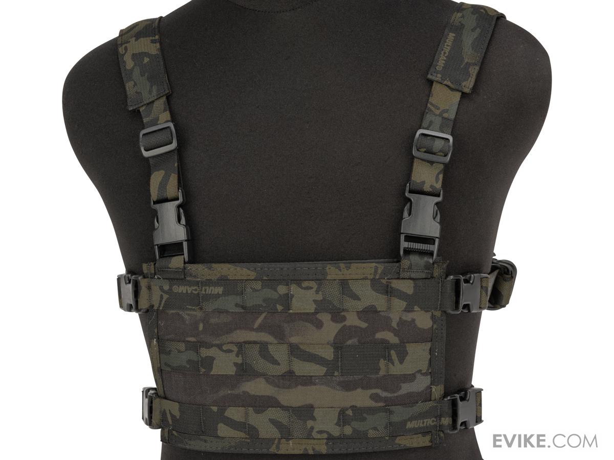 HSGI Light Chest Rig MOLLE Platform (Color: Multicam Black), Tactical ...