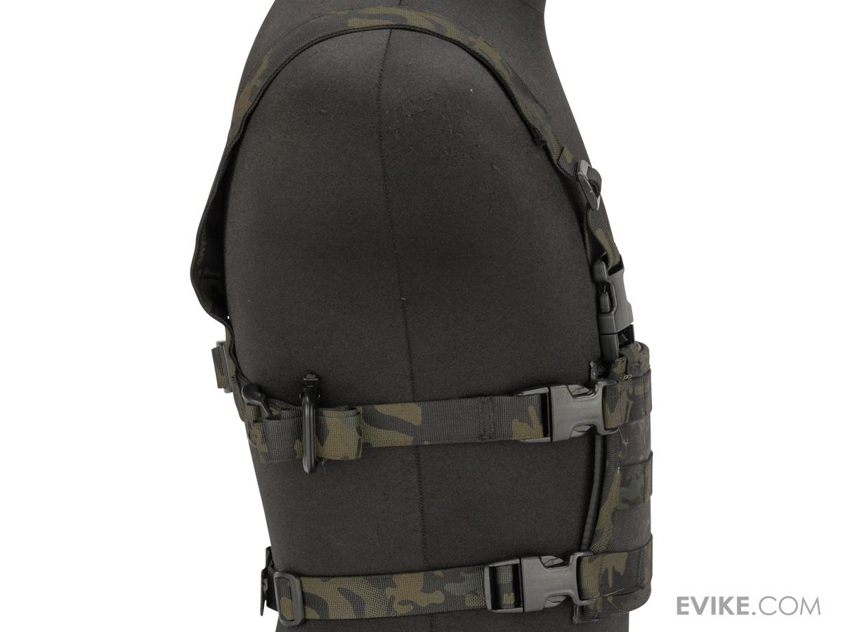 HSGI Light Chest Rig MOLLE Platform (Color: Multicam Black), Tactical ...