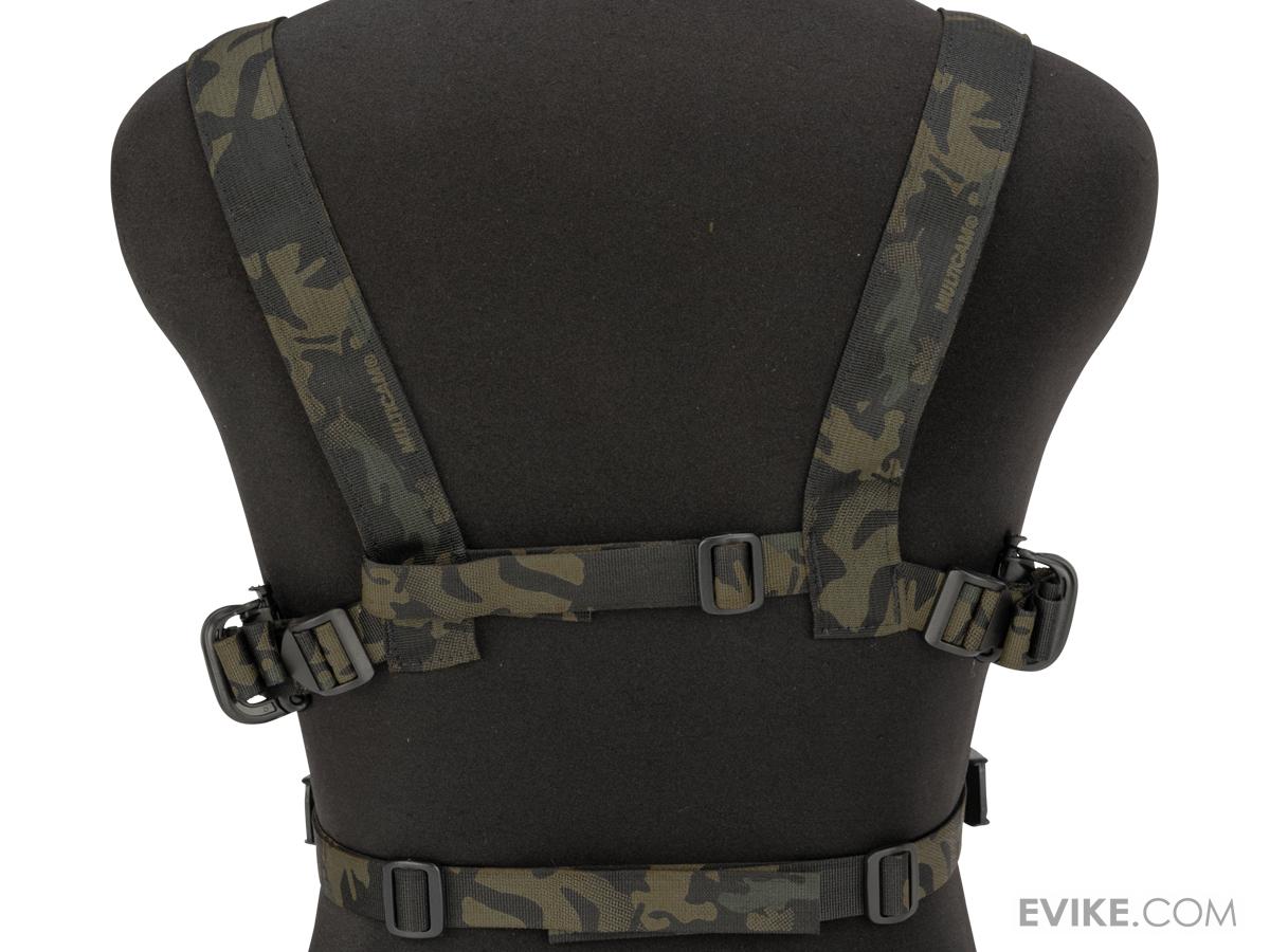 HSGI Light Chest Rig MOLLE Platform (Color: Multicam Black), Tactical ...