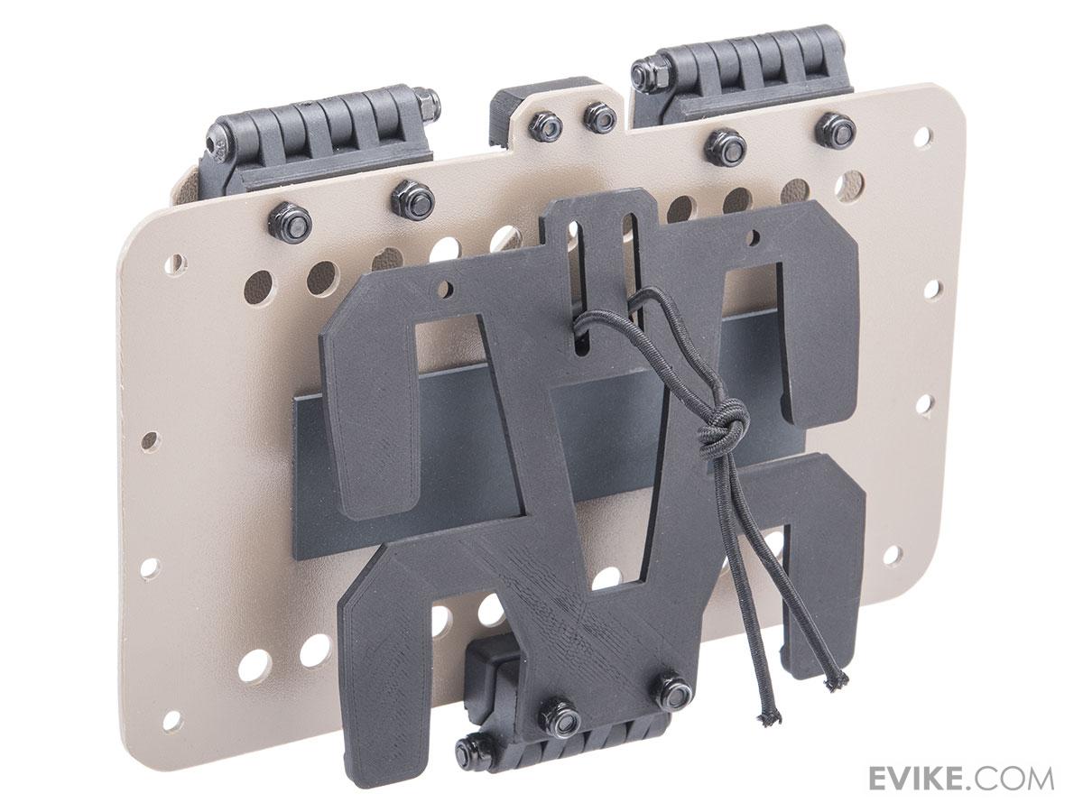 Hugger Airsoft MOLLE Multi-Phone Board System (Color: Tan), Tactical ...