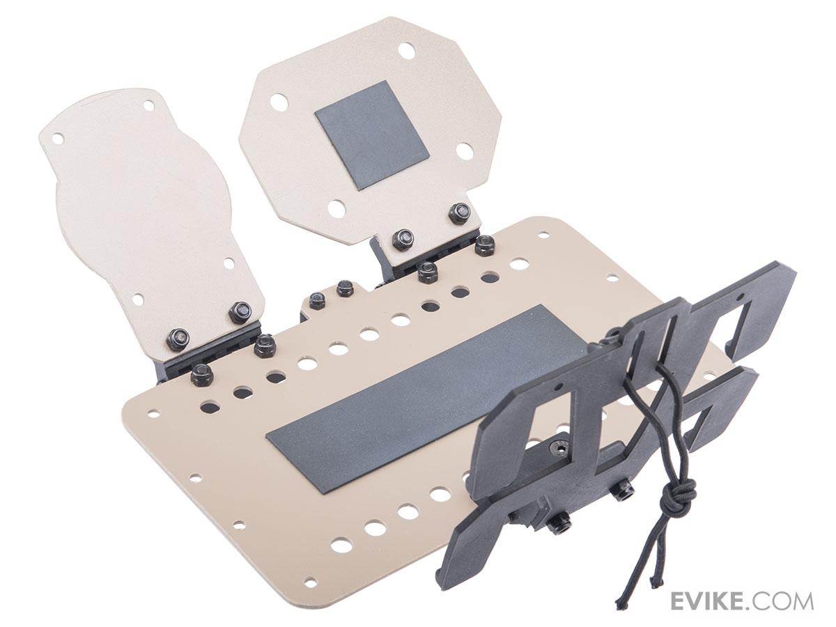 Hugger Airsoft MOLLE Multi-Phone Board System (Color: Tan), Tactical ...