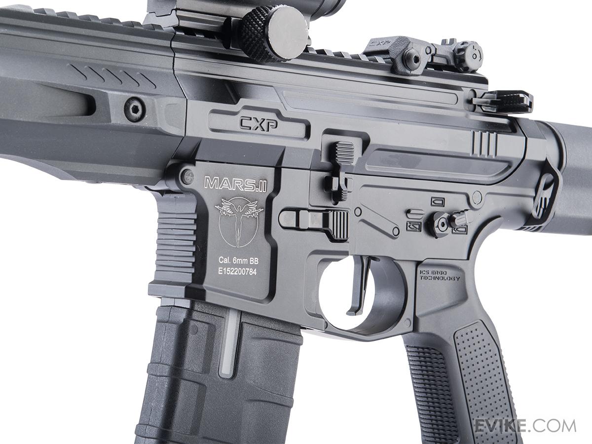ICS CXP-MARS.II DMR M4 Airsoft EBB AEG Rifle w/ Integrated Mosfet ...