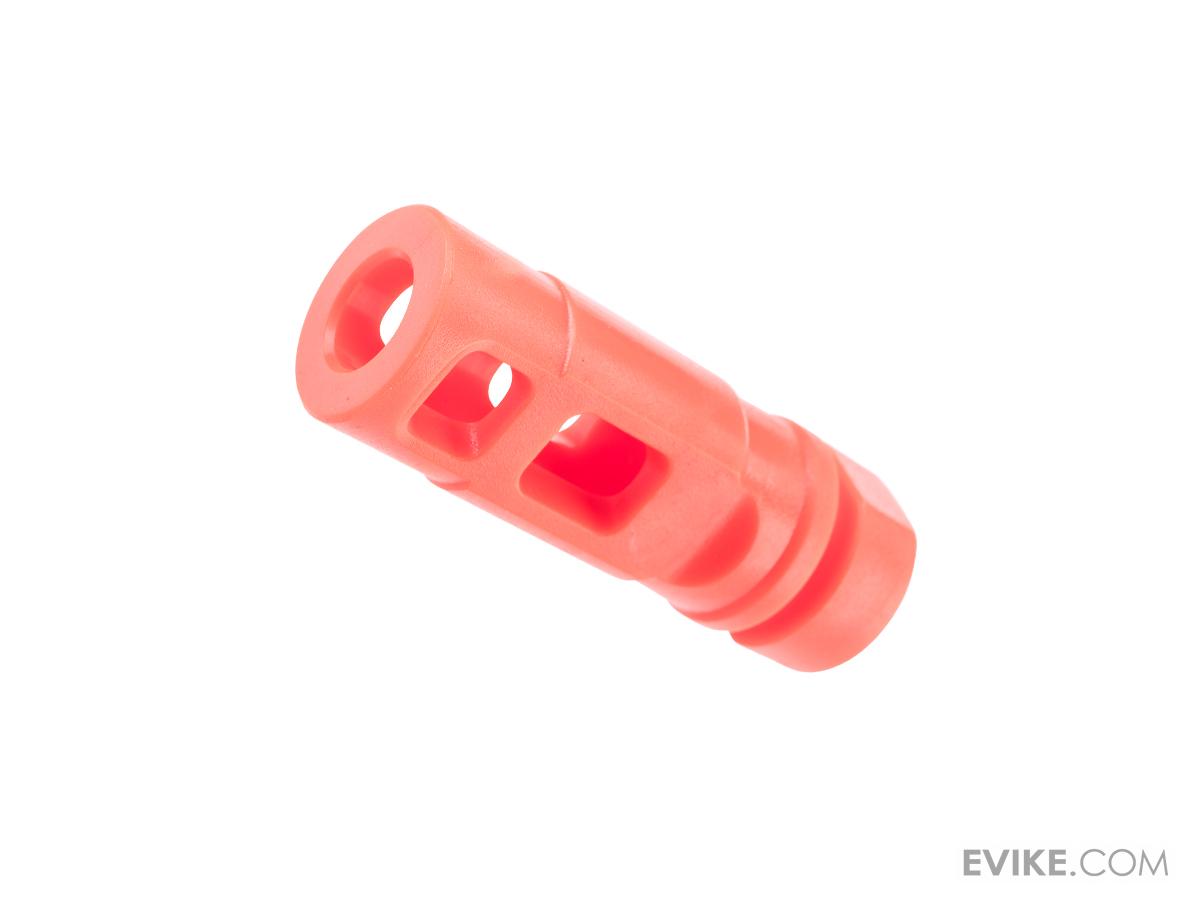 ICS UK1 Style Plastic Red Flash Hider for Airsoft AEG Rifles ...