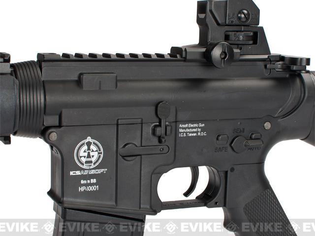 z ICS M4-RIS Commando Sportsline Airsoft AEG Rifle, ICS - Evike.com ...