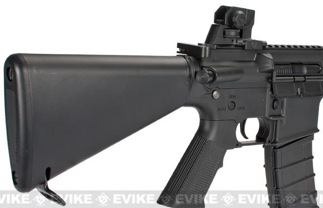 z ICS M4-RIS Commando Sportsline Airsoft AEG Rifle, ICS - Evike.com ...