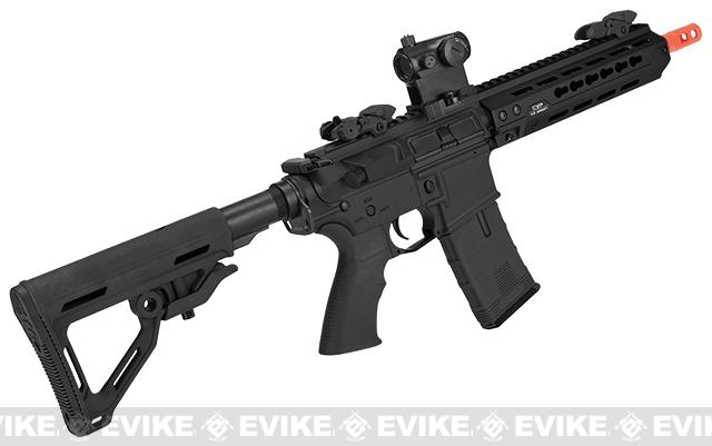 ICS CXP HOG Keymod Airsoft AEG (Color: Black / Rear Wired), Airsoft ...