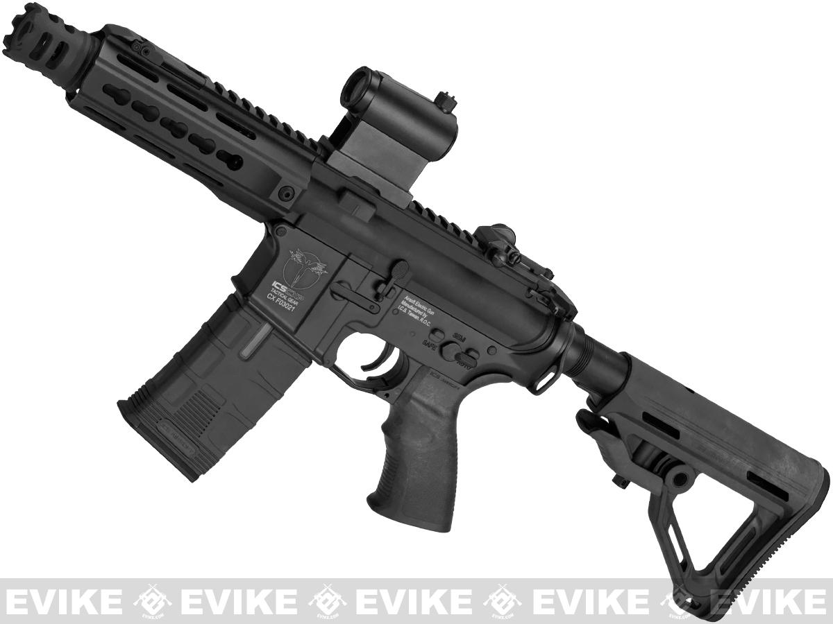 ICS CXP-UK1 "Captain" MTR M4 Airsoft AEG with Full Metal Receiver with MOSFET (Color: Black ...