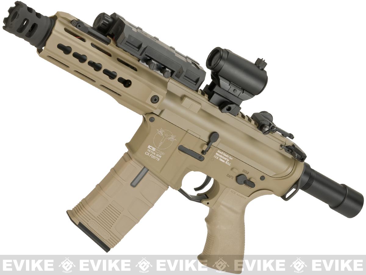 ICS CXP-UK1 "Captain" M4 Pistol Airsoft AEG with Full Metal Receiver ...