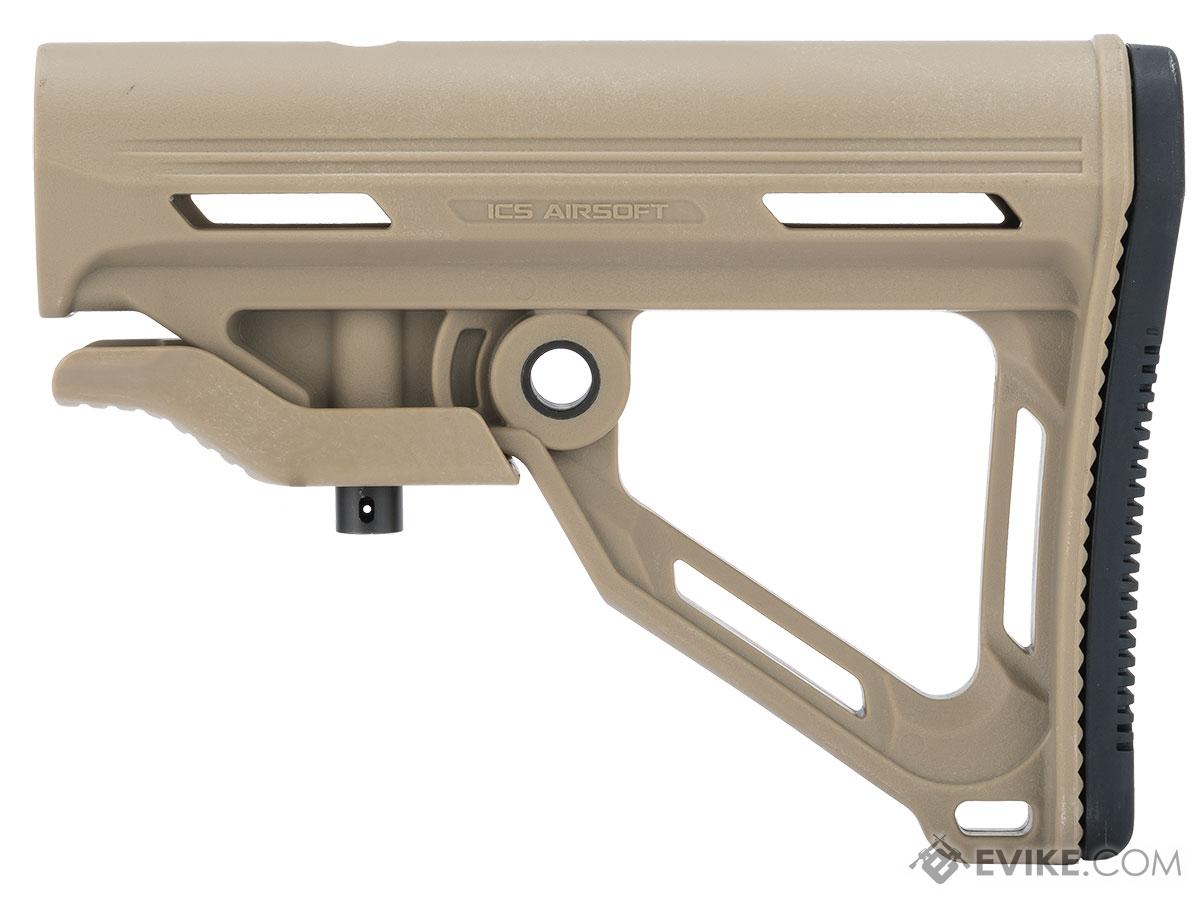 ICS High Speed Retractable Stock For M4/M16 Style Airsoft AEG (Color ...