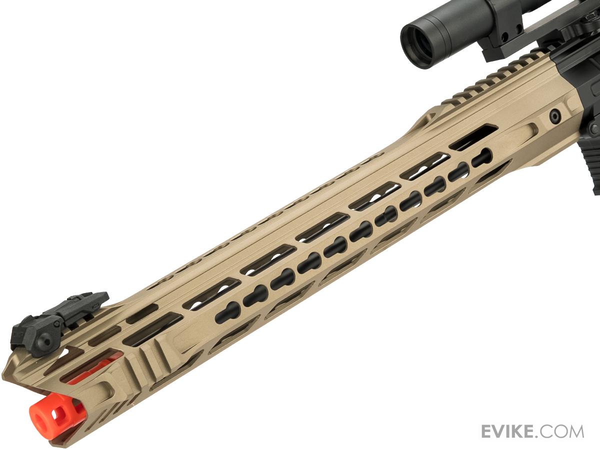 ICS CXP-MARS Full Metal Komodo Airsoft AEG Rifle (Color: Black / Tan ...