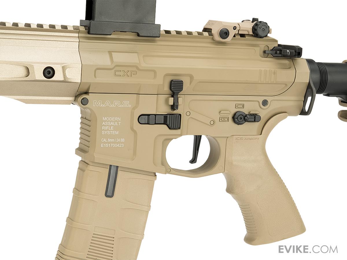 ICS CXP-MARS Carbine Full Metal M4 Airsoft AEG Rifle (Color: Tan ...