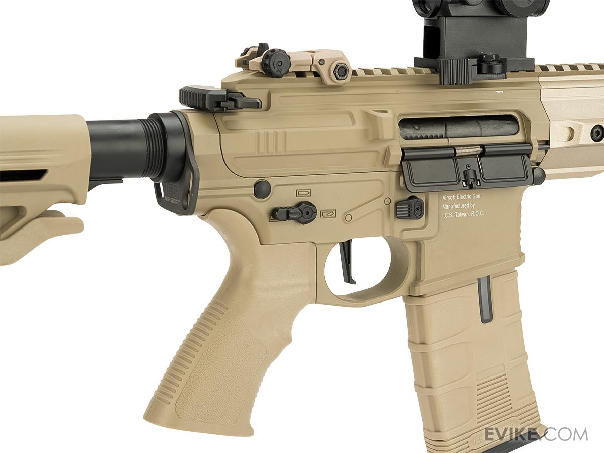 ICS CXP-MARS Carbine Full Metal M4 Airsoft AEG Rifle (Color: Tan ...