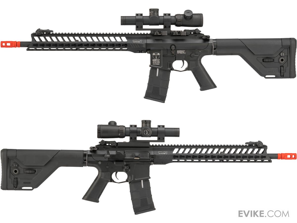 ICS CXP-YAK Full Metal M4 Airsoft AEG (Color: Black / DMR), Airsoft ...
