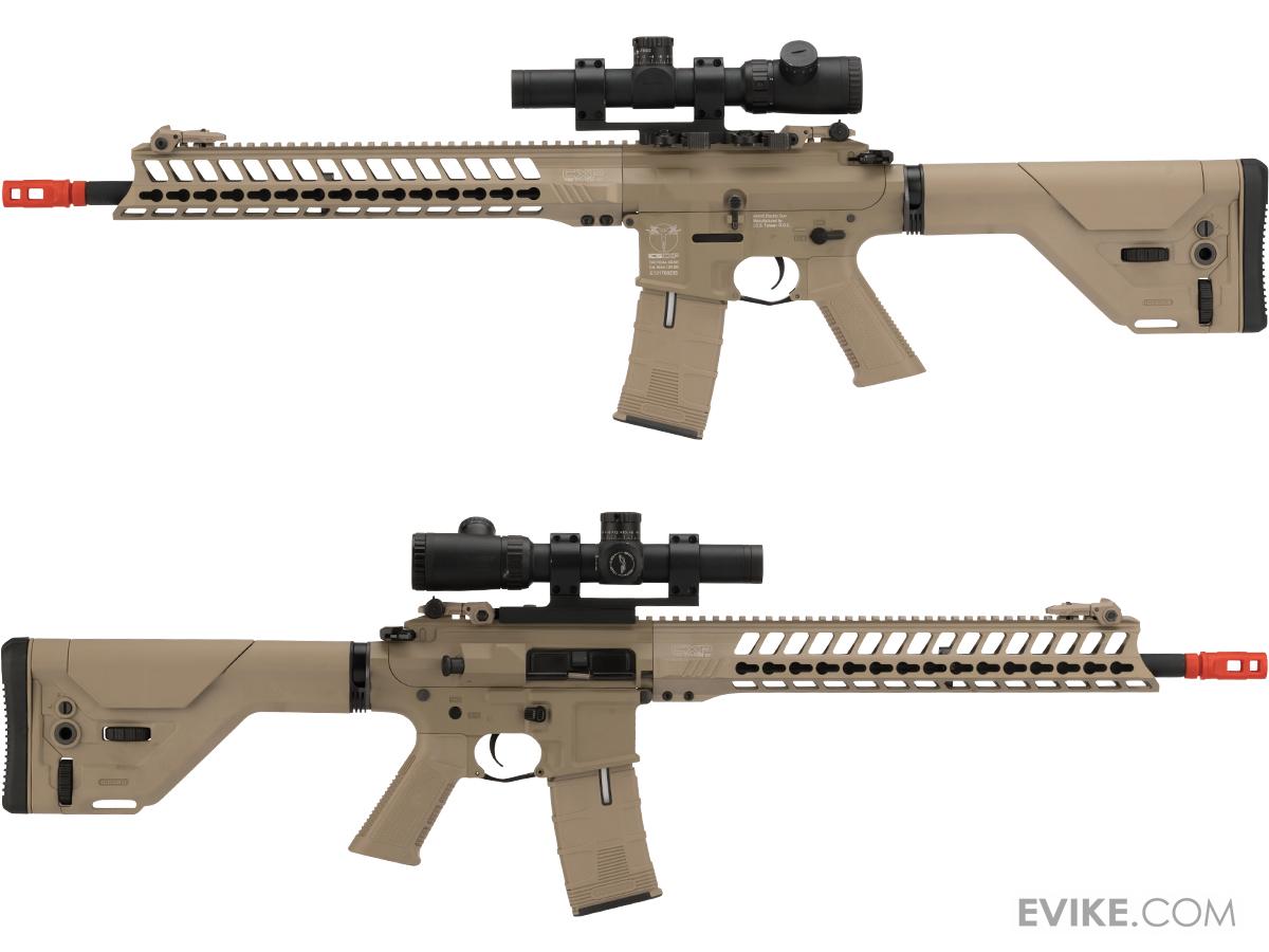 ICS CXP-YAK Full Metal M4 Airsoft AEG (Color: Tan / DMR), Airsoft Guns ...